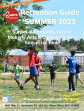 Programs • Sunset Community Centre Association